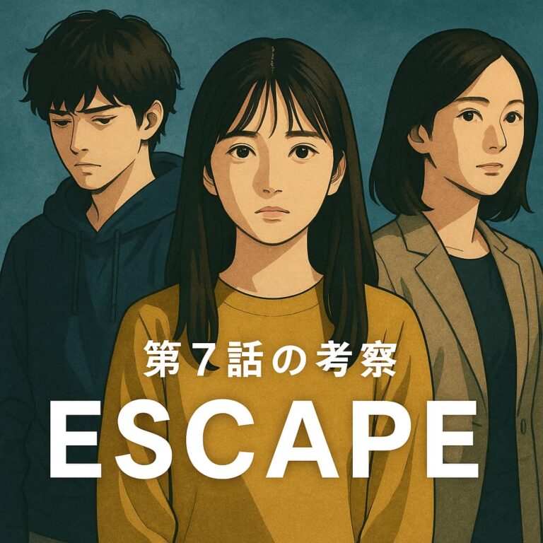 【ESCAPE第7話ネタバレ考察】「血の絆」と「選ばれなかった愛」 | VODファンサイト